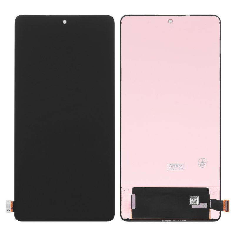 LCD compatible with Xiaomi 11T, 11T Pro, (black, without frame, High ...